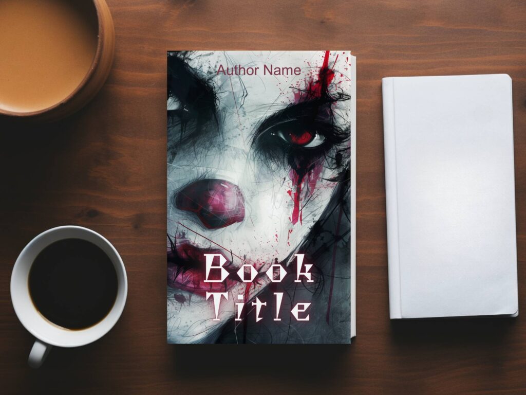 Spooky Clown: Premade Horror eBook Cover Design