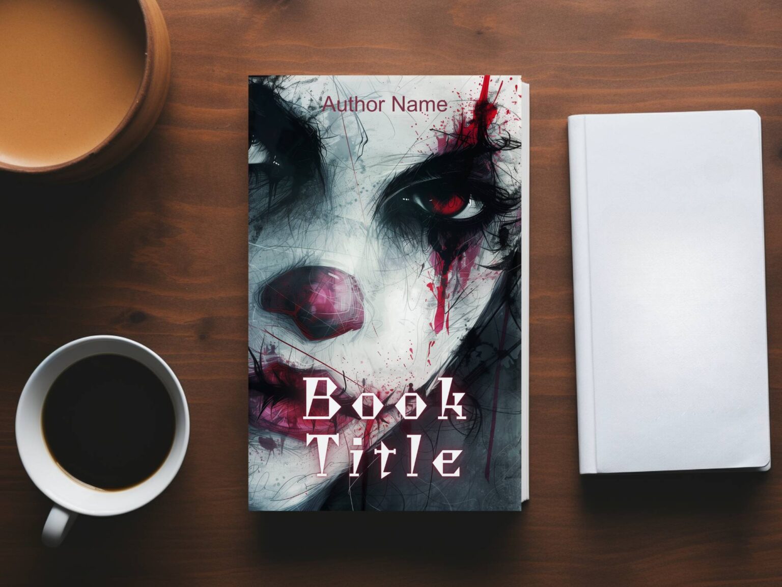 Spooky Clown: Premade Horror eBook Cover Design