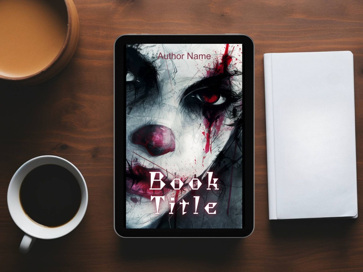 Spooky Clown: Premade Horror eBook Cover Design
