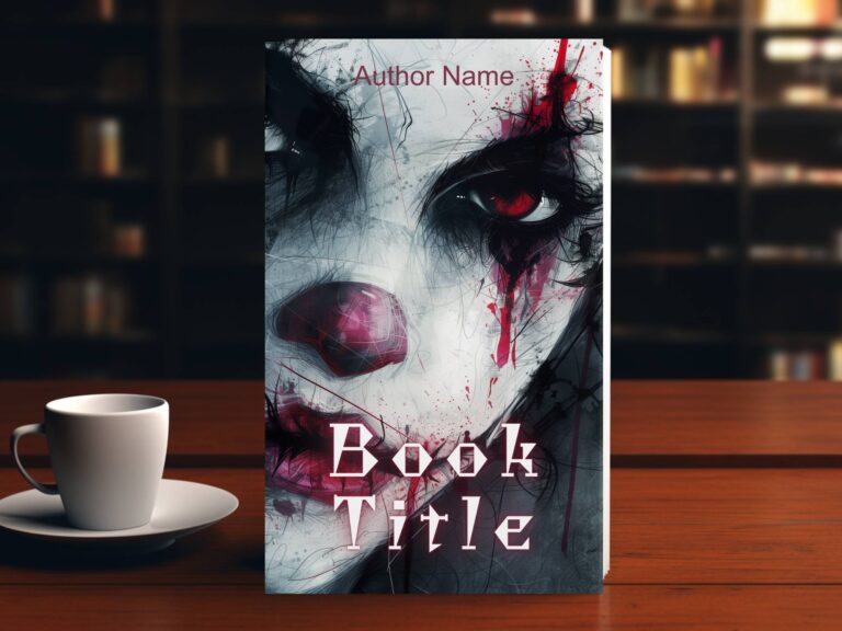 Spooky Clown: Premade Horror eBook Cover Design