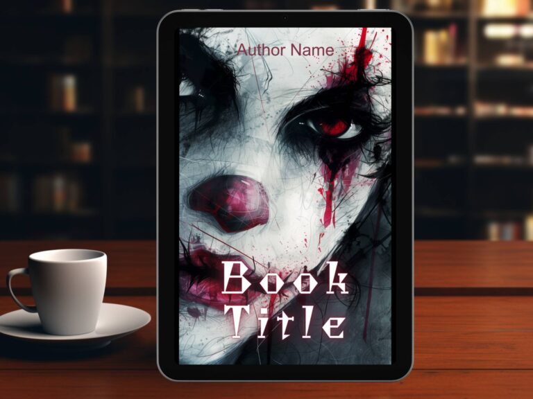 Spooky Clown: Premade Horror eBook Cover Design